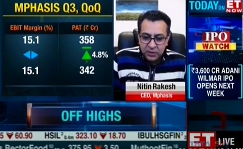 Mphasis | Earnings With ET Now- Nitin Rakesh and Manish Dugar- Mphasis ...