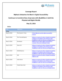 Mphasis | Unleashes The Next In Digital Accessibility